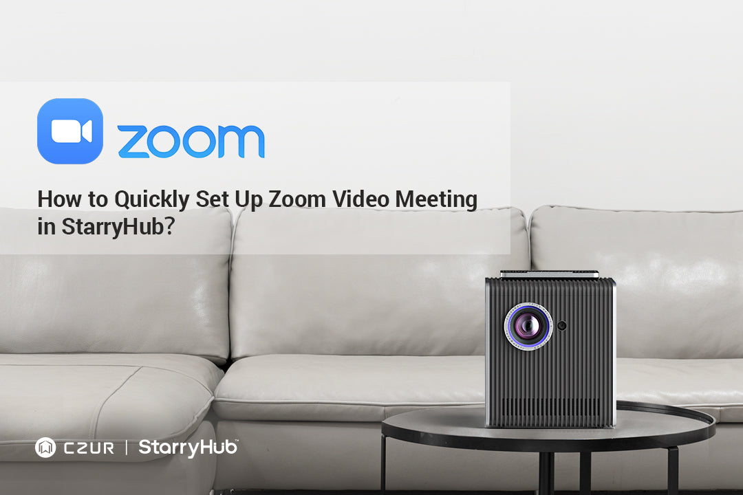 How to Quickly Set Up Zoom Video Meeting in StarryHub？ – CZUR TECH