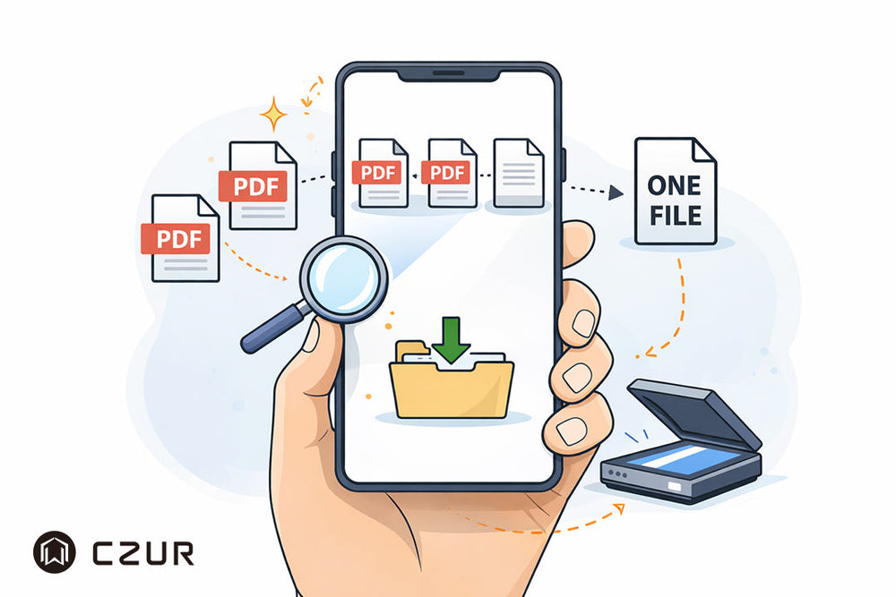 How to Scan Multiple Pages into One PDF? – CZUR TECH