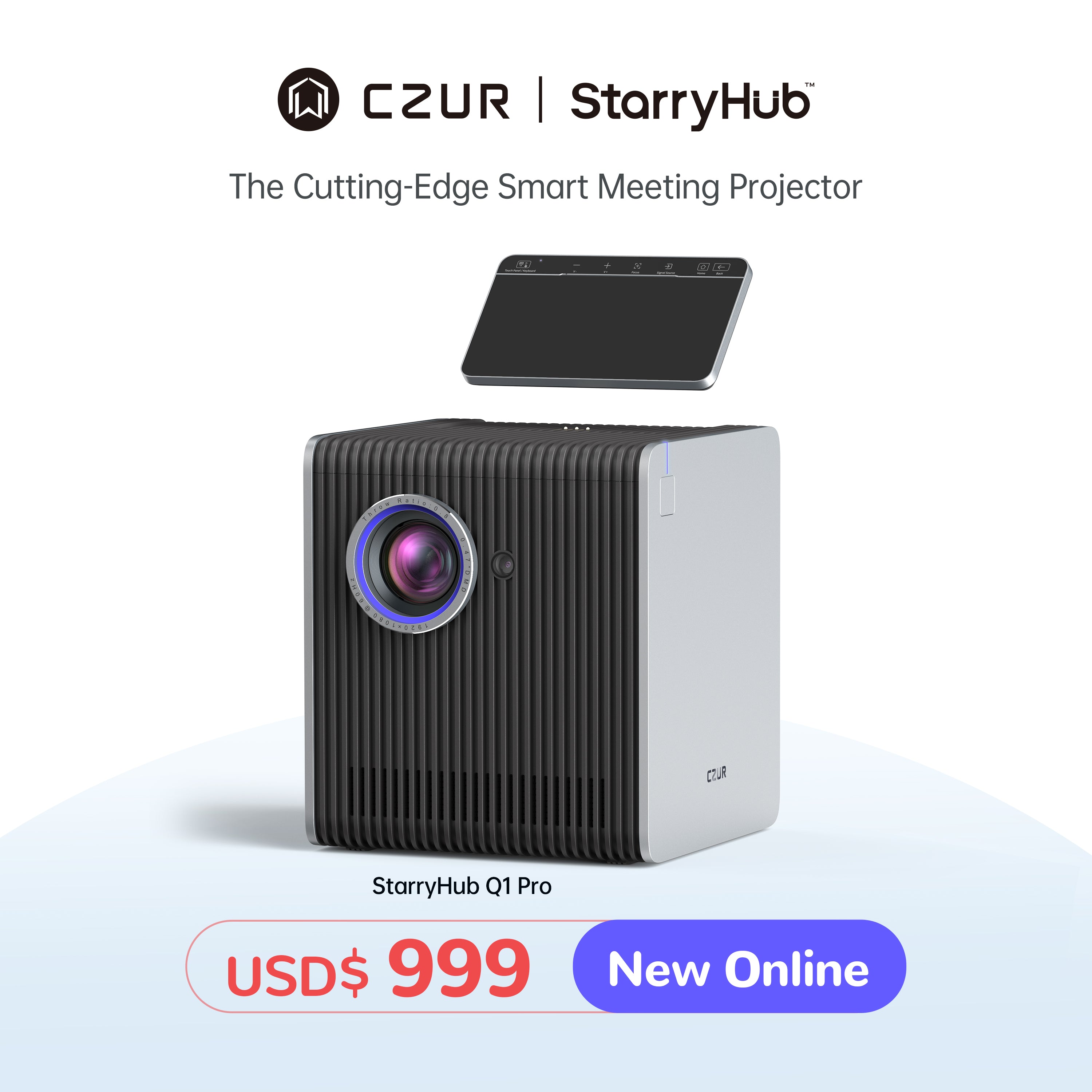 CZUR StarryHub|All In One Modern Meeting Room Projector – CZUR TECH
